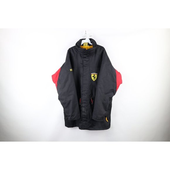 Vintage | Jackets & Coats | Vintage 9s Scuderia Ferrari Mens Xl ...